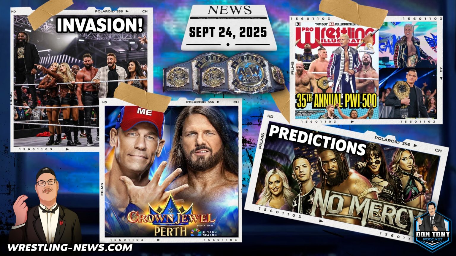 The Don Tony Show / WWE RAW Post Show 9/29/25 – Don Tony / Don Tony And ...