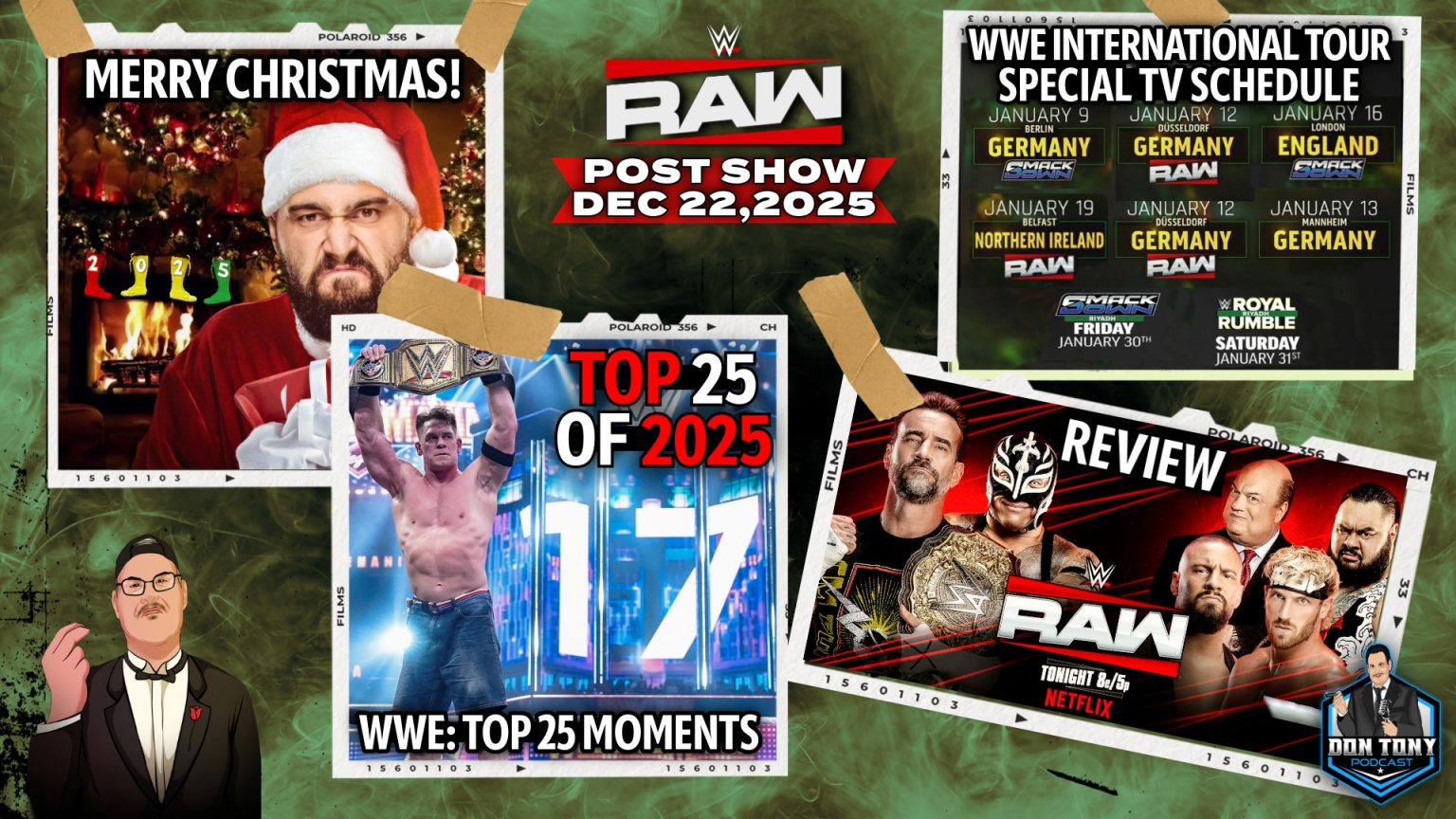 Pro Wrestling News Report (December 25, 2025) – Don Tony / Don Tony And ...